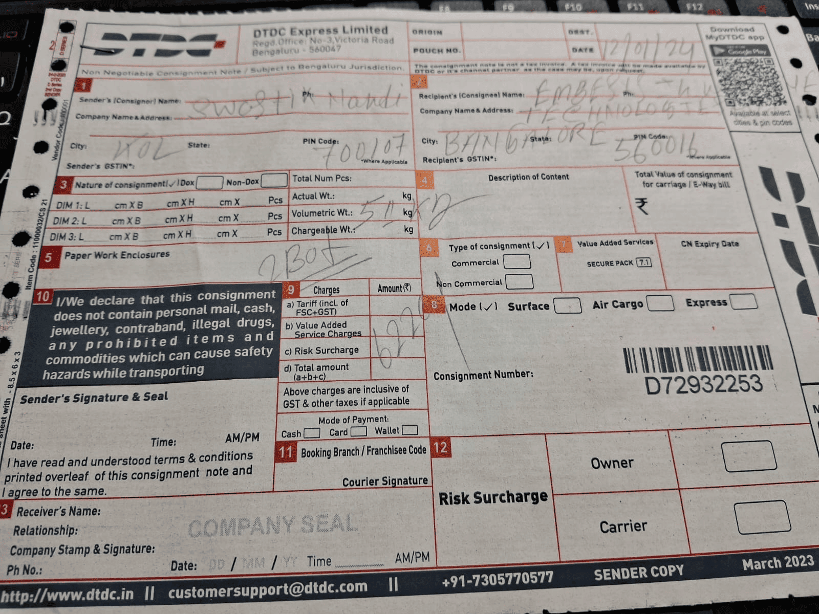 Expenses Data – Embesys Innovative Technologies Pvt.Ltd